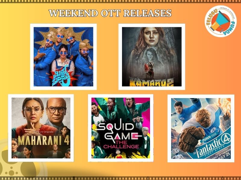 New OTT Releases This Week: From Jatadhara Mystique to Maharani 4, Here ...